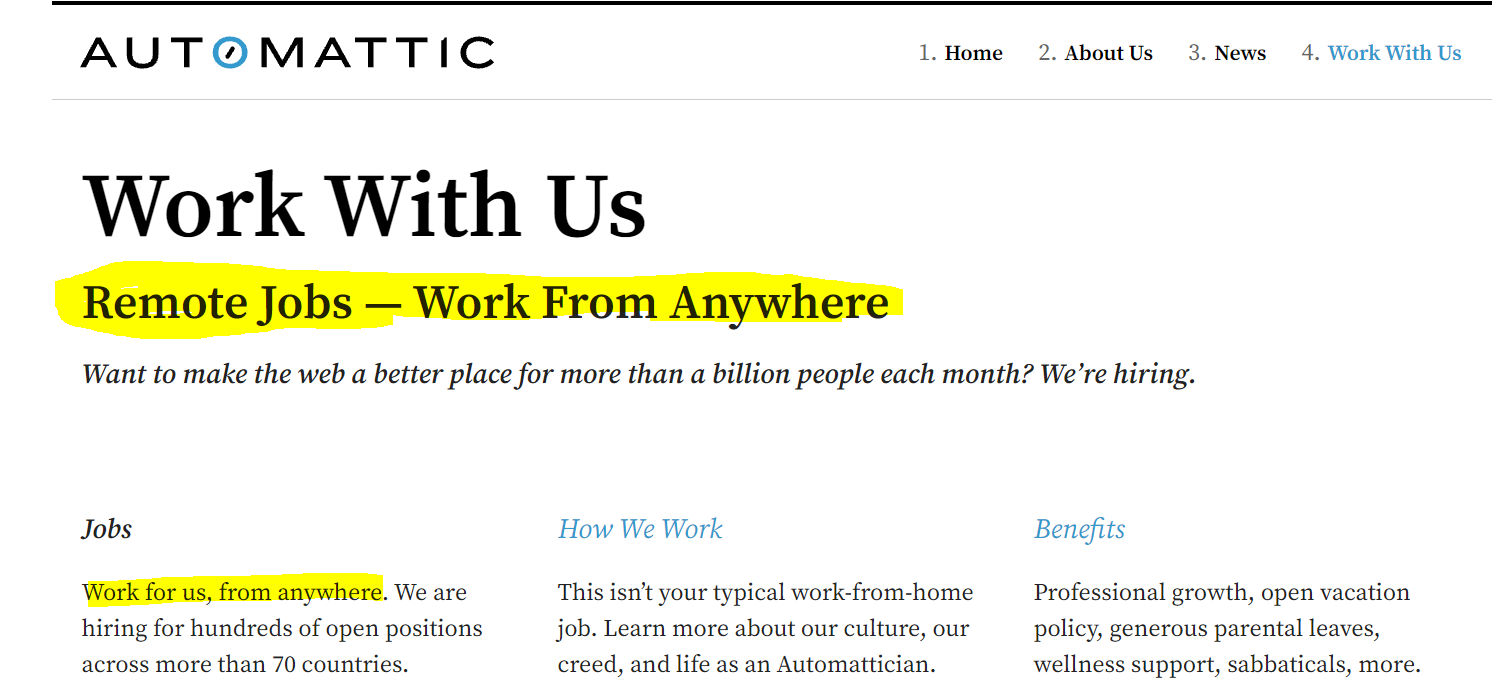 Companies with 100% fully remote jobs worldwide